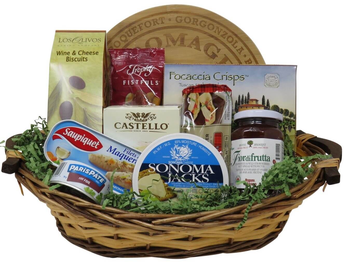 Panier cadeau Fromage Québec | Paniers Cadeaux Montpetit Créations Inc.