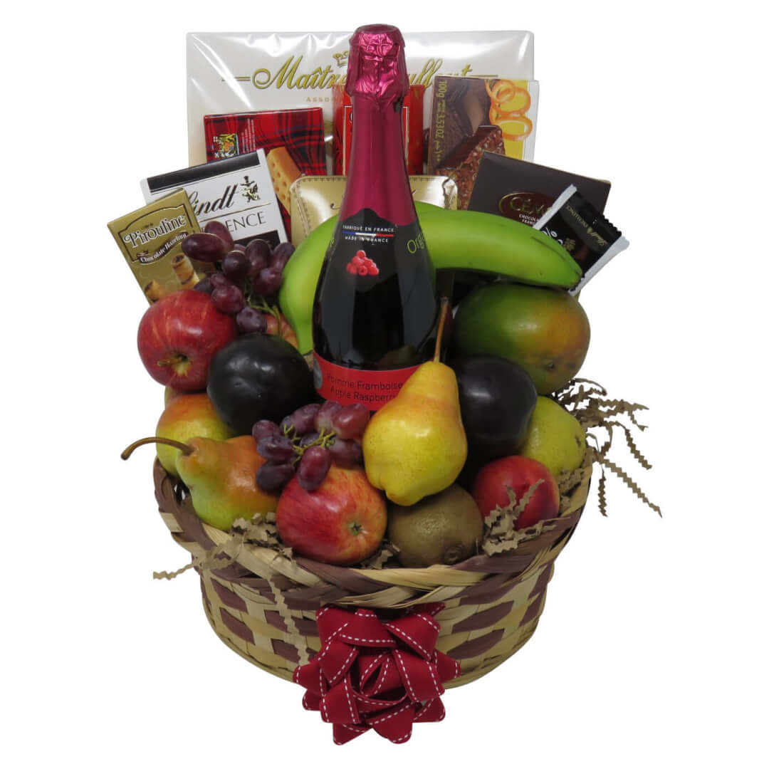 Panier Cadeau Fruits Decadent | Montpetit Créations